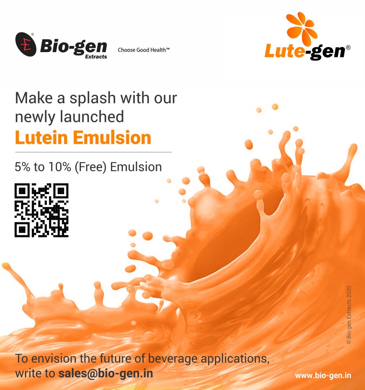 Introducing Lute-gen® (Lutein) Emulsion | Choose Good Health™