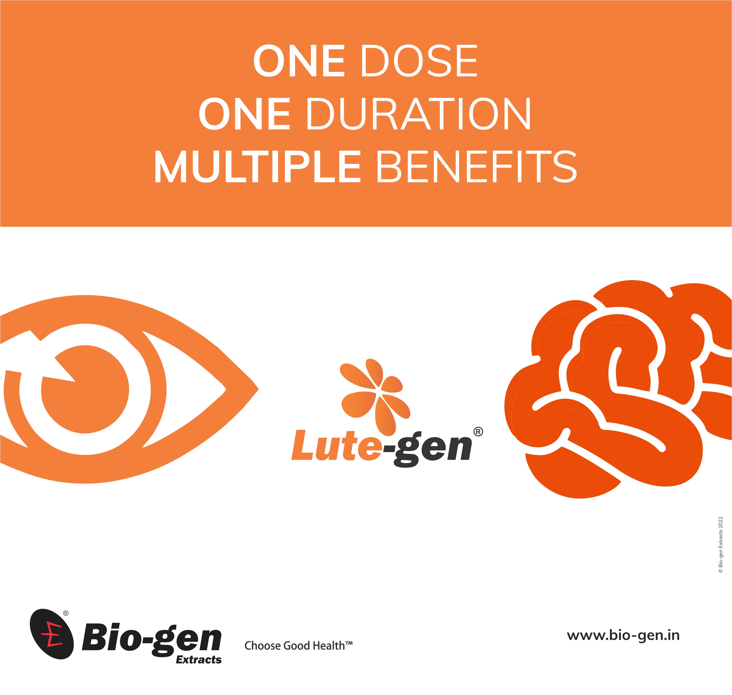 Lute-gen® for visual health and cognitive function | Choose Good Health™