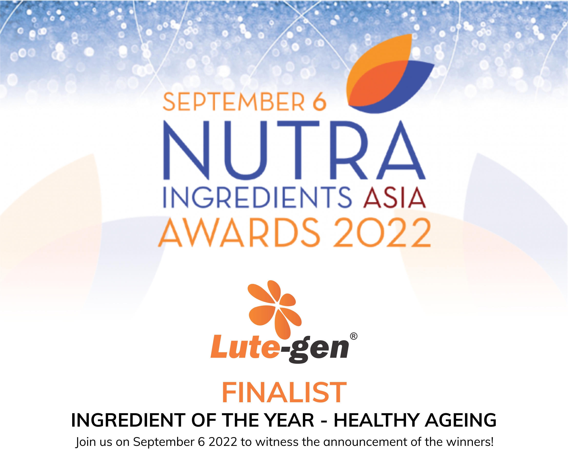 Lute-gen® has been shortlisted as a finalist for the Healthy Ageing ...