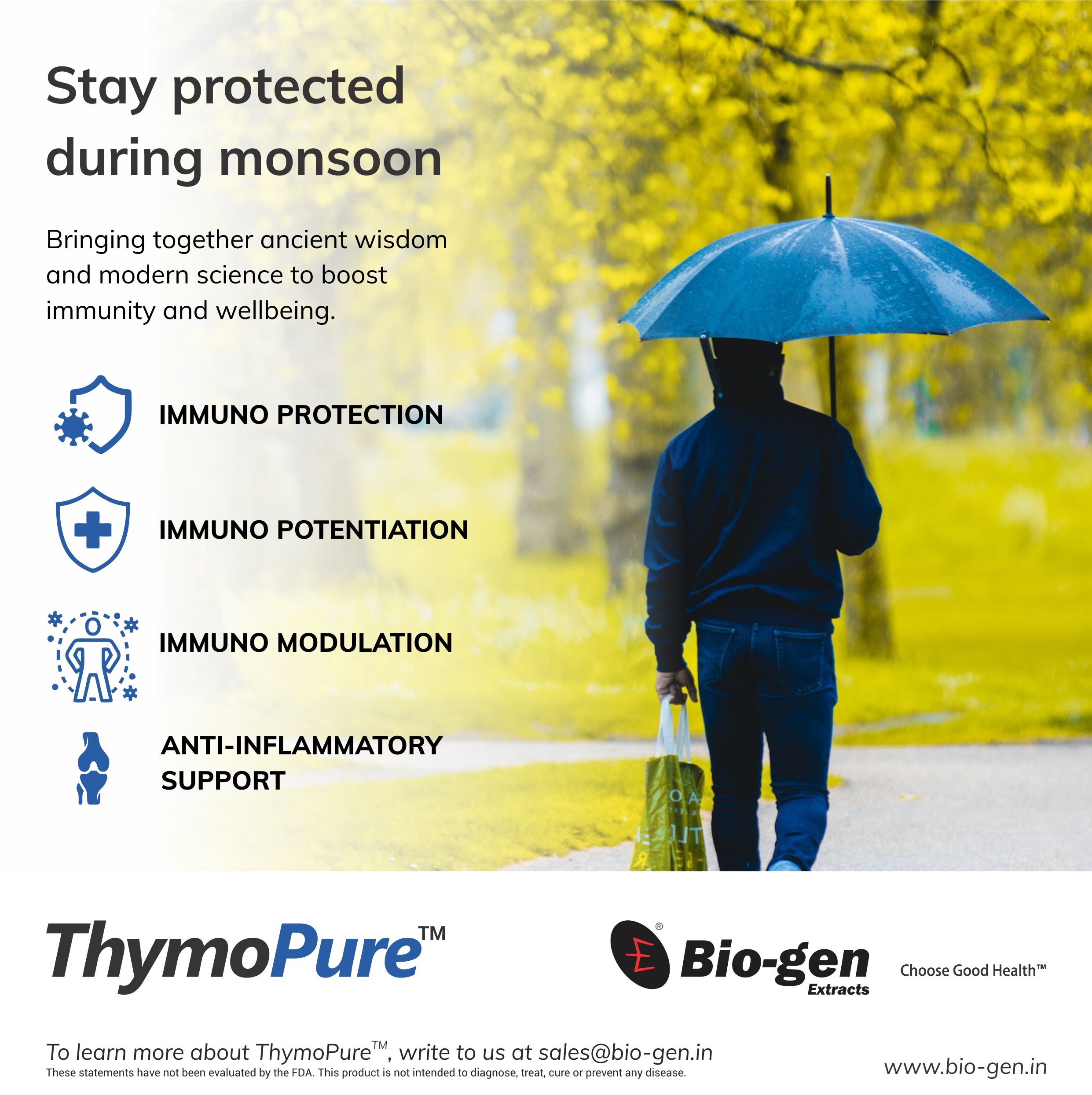 Immune health during monsoon | Choose Good Health™
