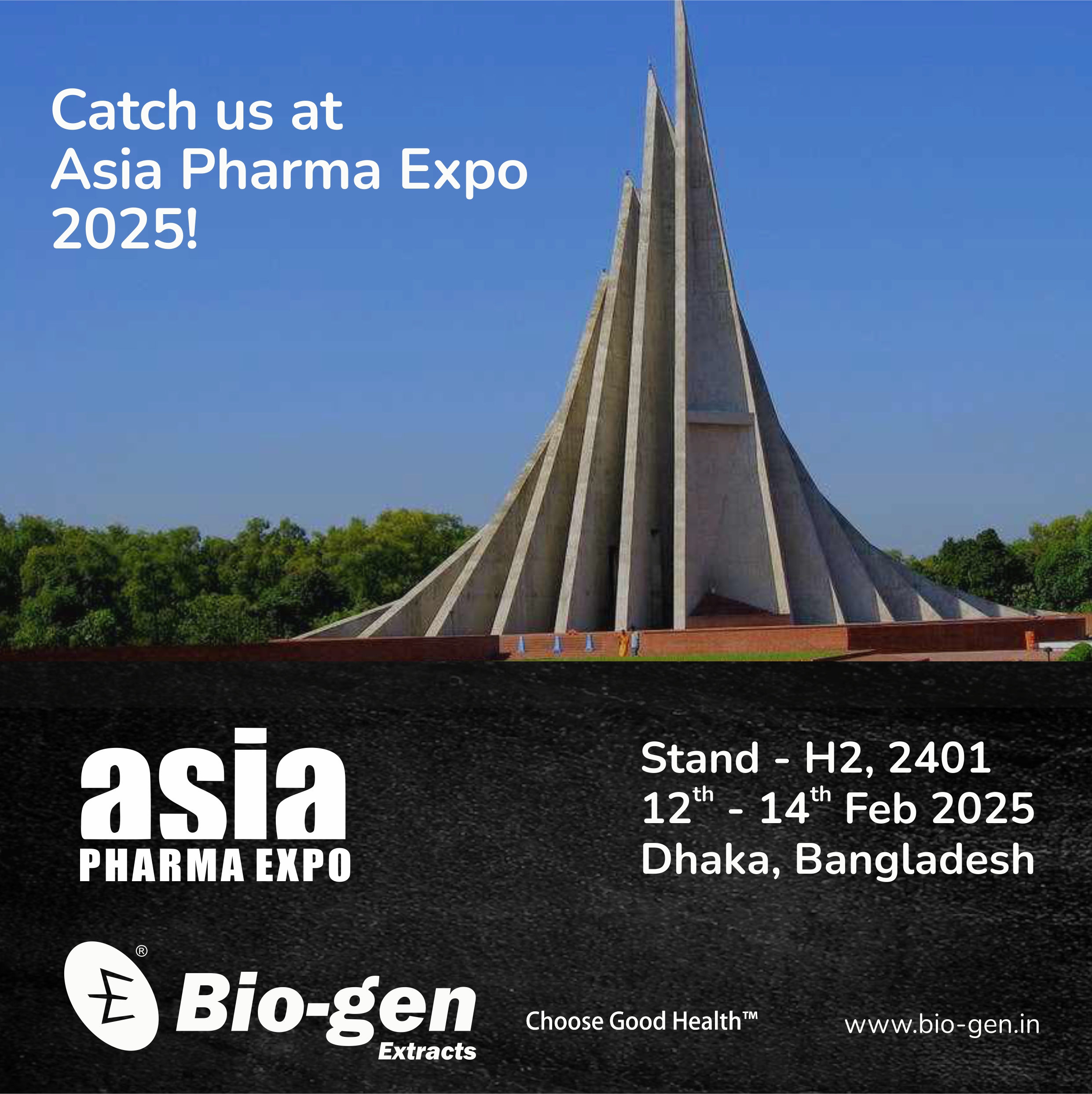 Join us at Asia Pharma Expo 2025! 🌟 | Choose Good Health™